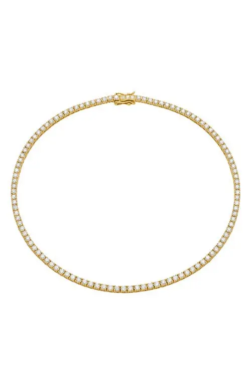 THE M JEWELERS The Thin Tennis Necklace - Gold