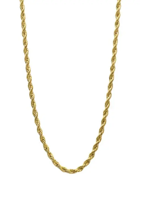 THE M JEWELERS Rope Chain Necklace - Gold