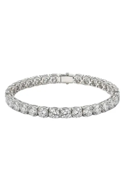 THE M JEWELERS Thick Essential Tennis Bracelet - Silver