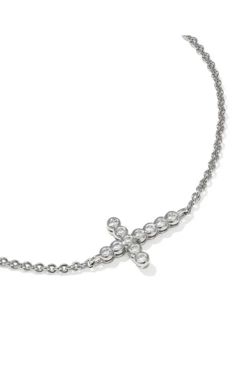 Kendra Scott Cross Crystal Tennis Bracelet