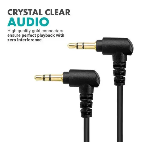 MOVO 3.5mm Dual Male Trs Audio Cable