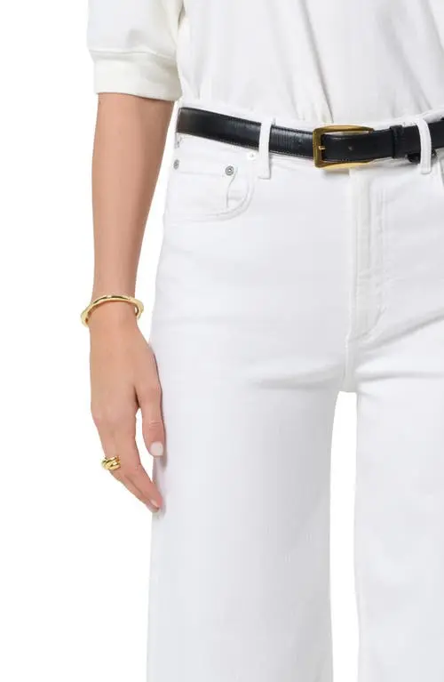 Citizens Of Humanity Lyra High-waist Wide-leg Jeans - Soft White