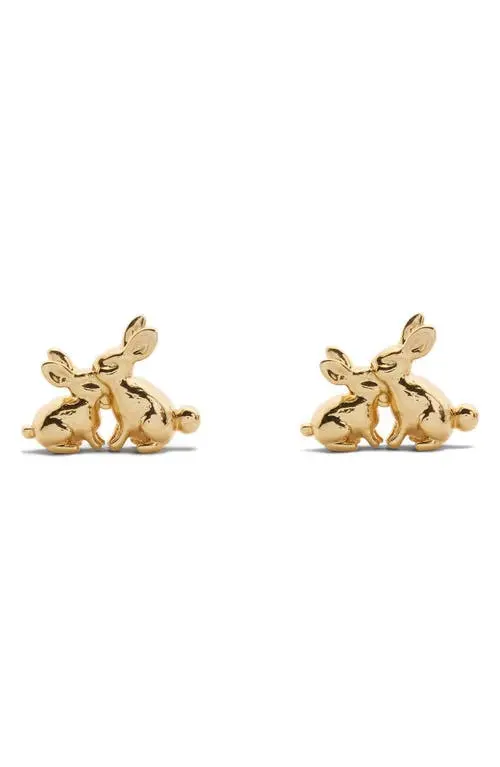 Kate Spade New York Bunny Stud Earrings - Gold