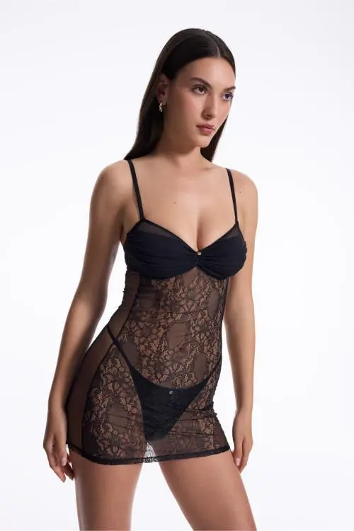 HOUSE OF SILK Forget Me Not Lace Dress