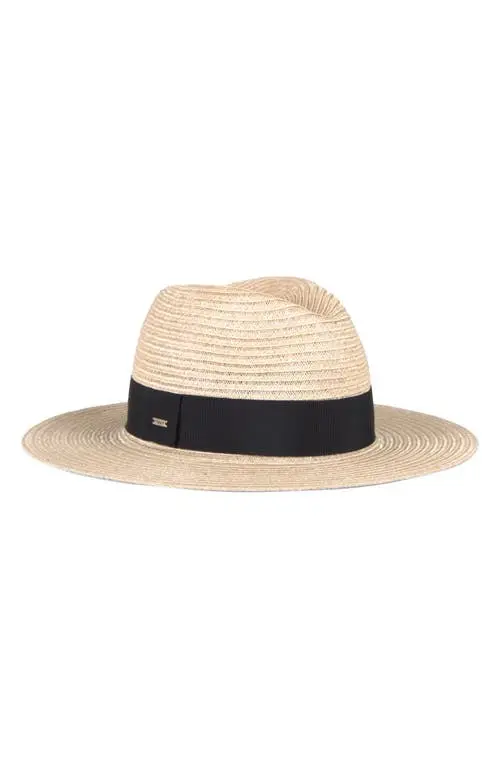 Eugenia Kim Courtney Packable Straw Fedora - Natural