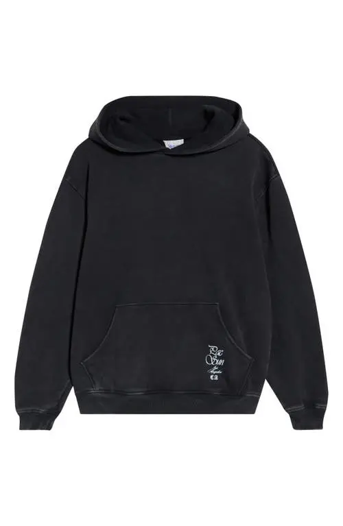 PACSUN Cotton-blend Hoodie With Pocket Embroidery