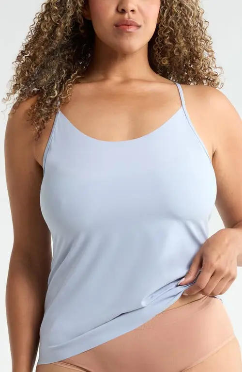 Nordstrom Everyday Invisible Edge Tank - Blue Blizzard