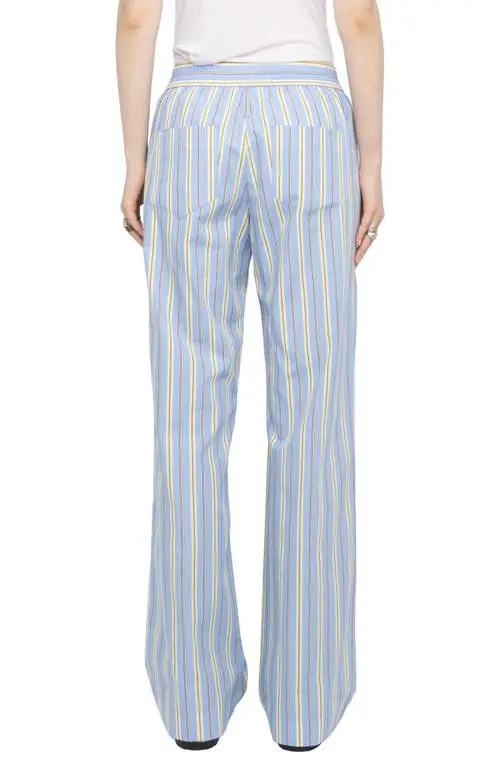 Zadig&Voltaire Pax Pop Multistripe Cotton Pants