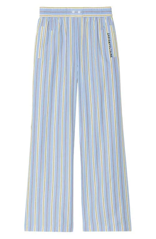 Zadig&Voltaire Pax Pop Multistripe Cotton Pants
