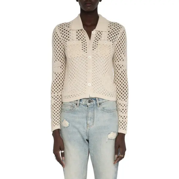 Zadig&Voltaire Voltyz Open Stitch Shirt
