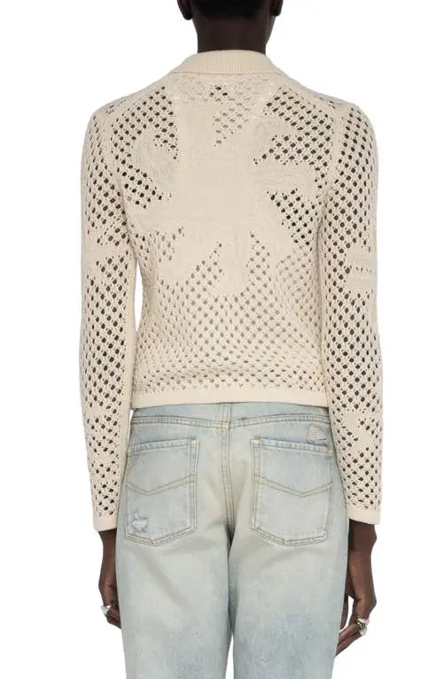 Zadig&Voltaire Voltyz Open Stitch Shirt