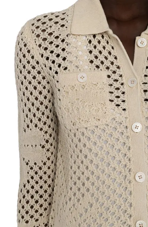 Zadig&Voltaire Voltyz Open Stitch Shirt