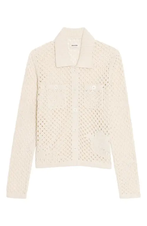 Zadig&Voltaire Voltyz Open Stitch Shirt