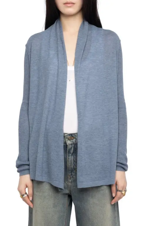 Zadig&Voltaire Cashmere Open-front Cardigan - Sixtine