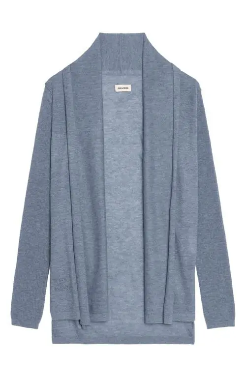 Zadig&Voltaire Cashmere Open-front Cardigan - Sixtine