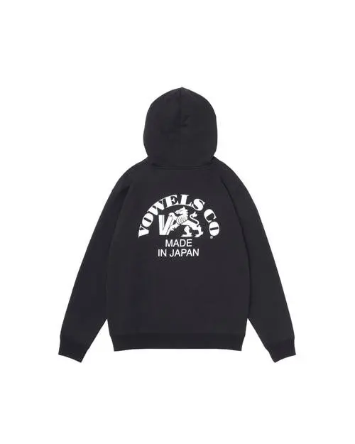 VOWELS Company Relaxed-fit Hoodie - Black