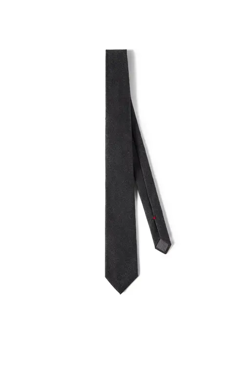 Brunello Cucinelli Neck Tie - Lignite Grey