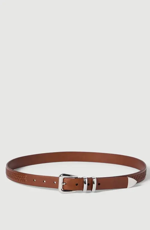 Brunello Cucinelli Braided Leather Belt