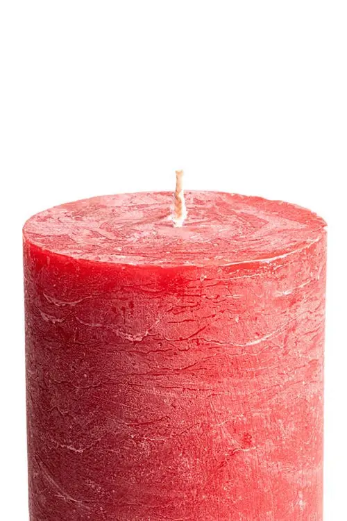 ZSA ZSA ZSU Deurne Pillar Candle 7 - Fuchsia
