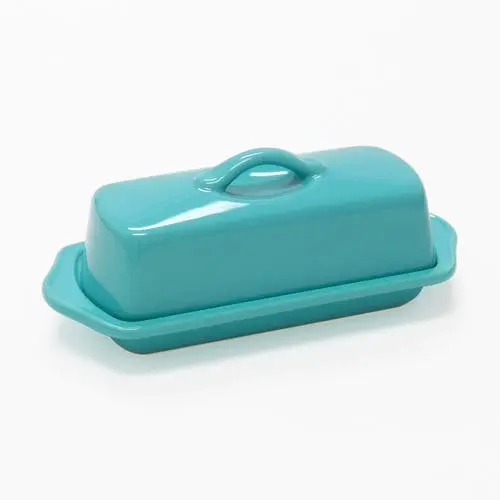 CHANTAL Full Butter Dish - Aqua
