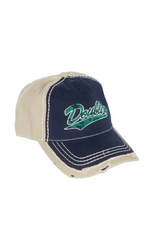 ADW Frayed Doubleu Cap
