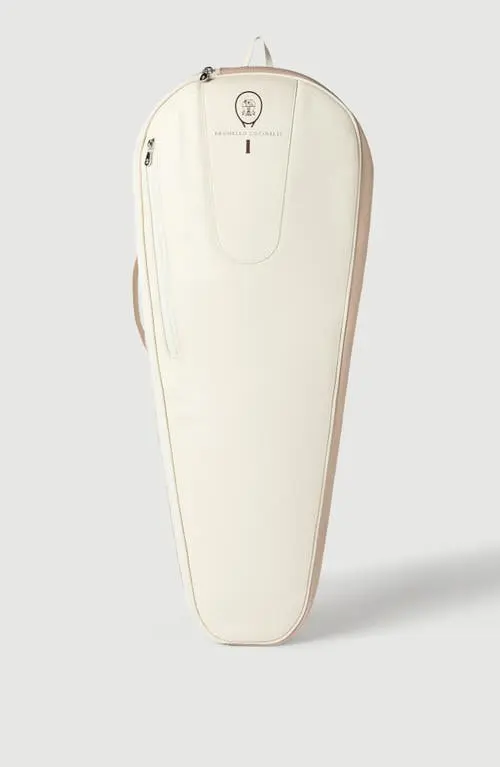 Brunello Cucinelli Tennis Racket Holder - Chalk