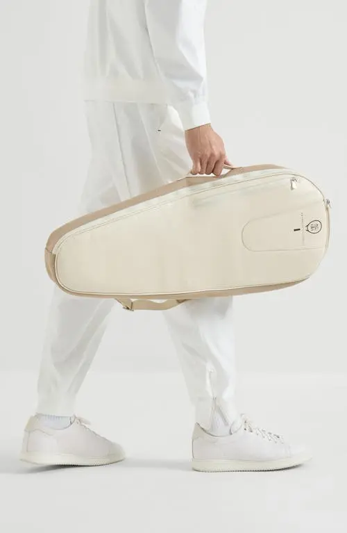Brunello Cucinelli Tennis Racket Holder - Chalk