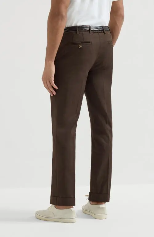 Brunello Cucinelli Italian Fit Trousers - Brown