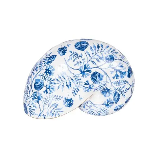 GALLERIE II Chinoiserie Nautilus Shell Coastal Decorative Figurine 5.5