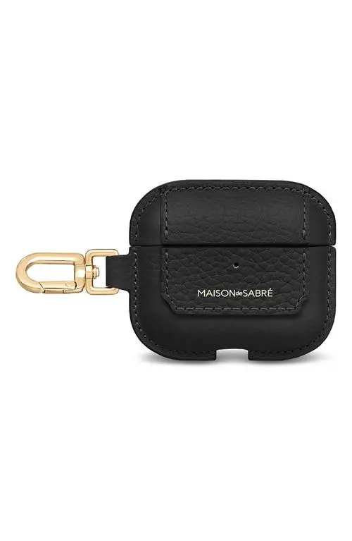 MAISON DE SABRE The Airpods Pro 3 Case Charm - Black Caviar