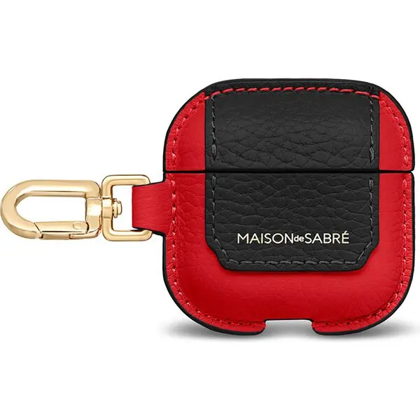 MAISON DE SABRE The Airpods 4 Case Charm - Rouge Noir