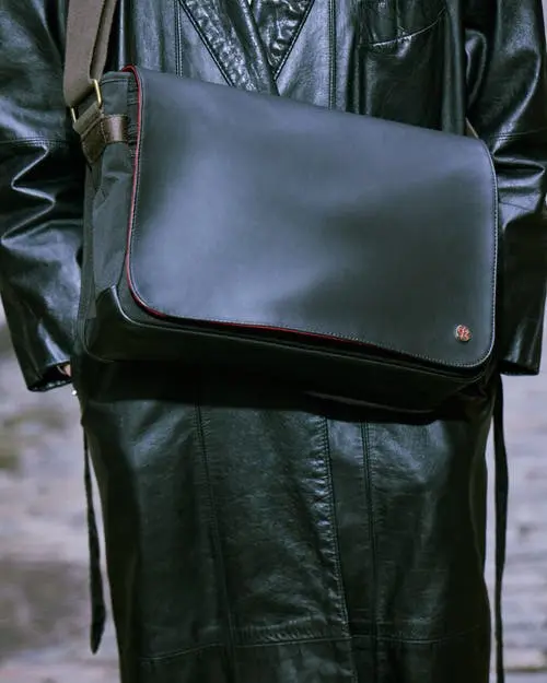 TOKEN Waxed Nylon Sheridan Messenger Bag