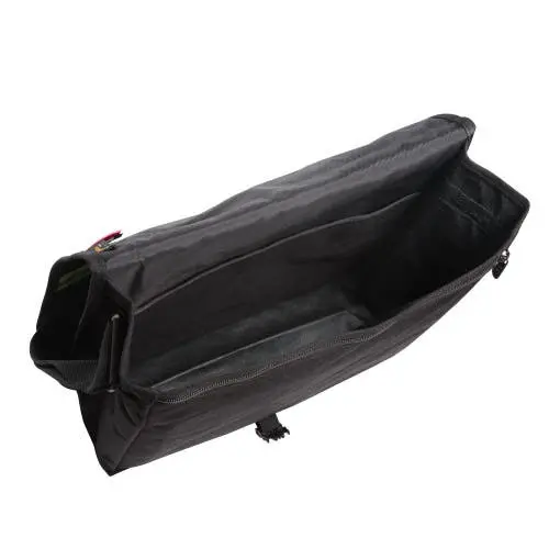 MANHATTAN PORTAGE Reflective Dj Messenger Bag - Black