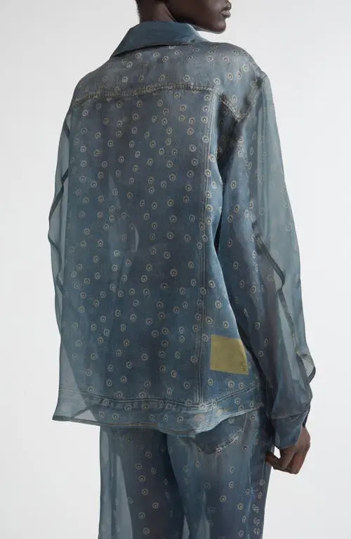 HAIKURE Maya Trompe L'oeil Organza Shirt - Silk