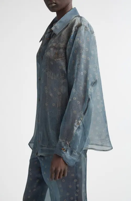 HAIKURE Maya Trompe L'oeil Organza Shirt - Silk