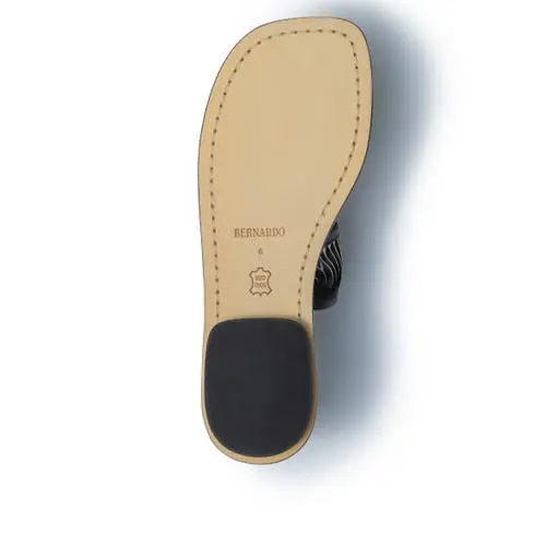 Bernardo Andorra Flat Sandal - Black