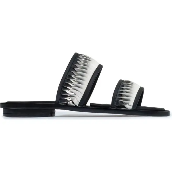 Bernardo Andorra Flat Sandal - Black
