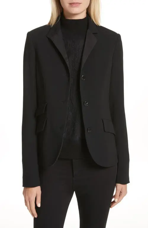 Rag & Bone Slade Wool Blazer - Black