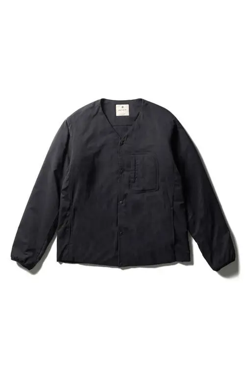 SNOW PEAK Flexible Insulated Water Repellent Cardigan Jacket
