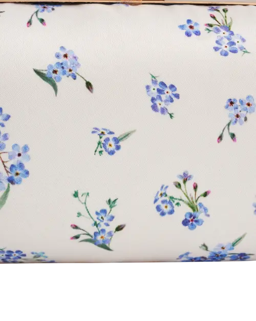 FABLE ENGLAND Forget Me Not Pearl Handle Clutch