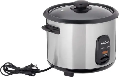 BRENTWOOD Rice Cooker - Stainless Steel