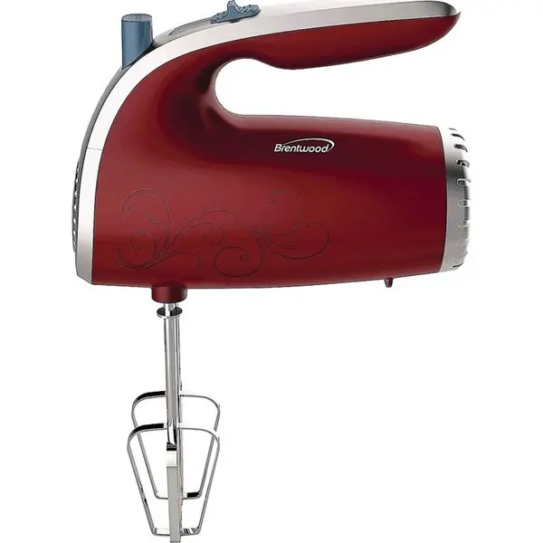 BRENTWOOD Hand Mixer - Red