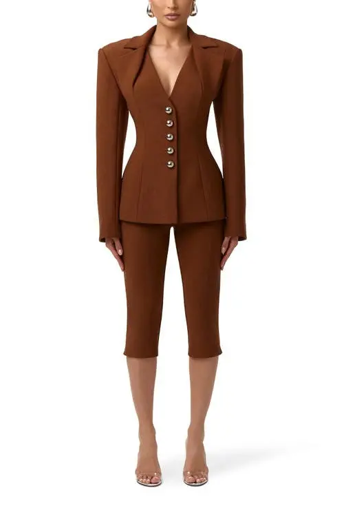 Naked Wardrobe Suiting Capri Pants