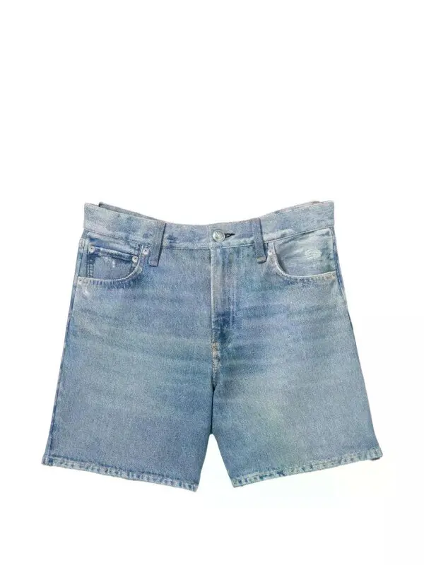 Rag & Bone Miramar Kaia Denim Shorts - Blue