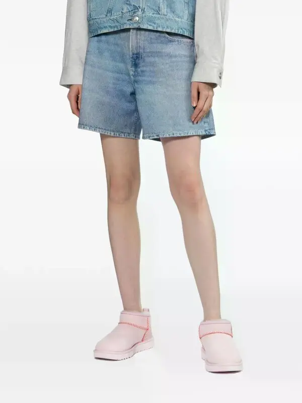 Rag & Bone Miramar Kaia Denim Shorts - Blue