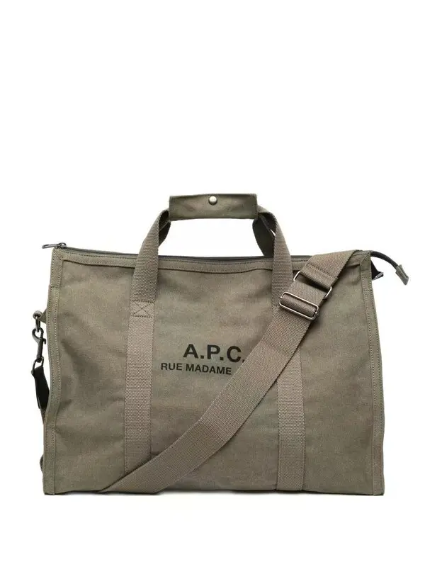 A.p.c. Recuperation Tote - Green
