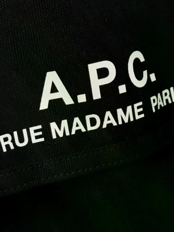 A.p.c. Recuperation Shoulder Bag - Black