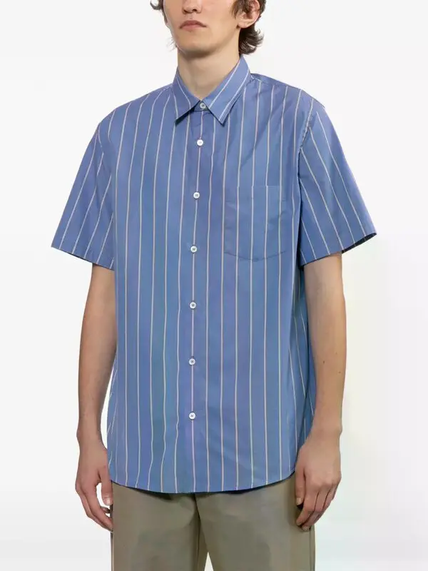 A.p.c. Striped Pocket Shirt