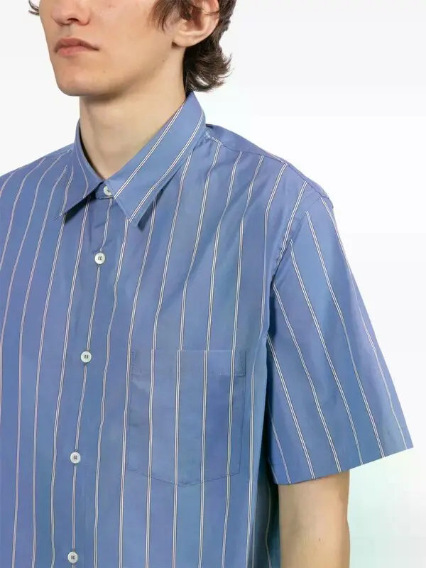 A.p.c. Striped Pocket Shirt