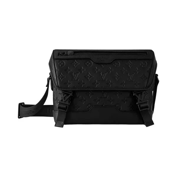 LOUIS VUITTON Messenger Voyager Pm Monogram Shadow - Black